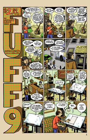 Fuff # 9 (comic book) – The Jeffrey Lightning Lewis Store